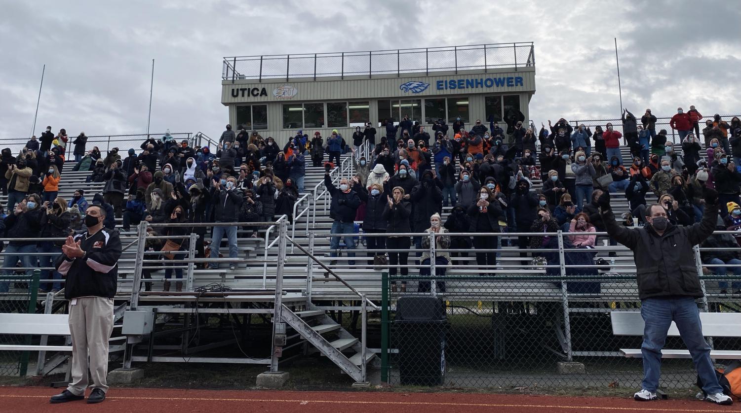Utica Chieftain Marching Band’s first and last performance – Arrow