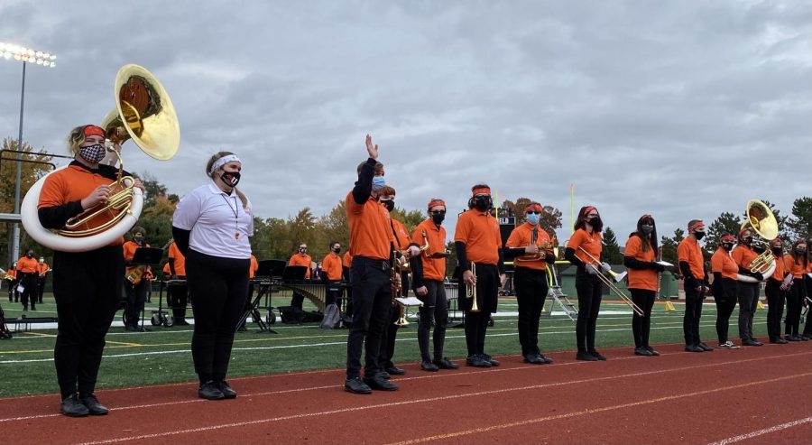 Utica Chieftain Marching Band’s first and last performance – Arrow